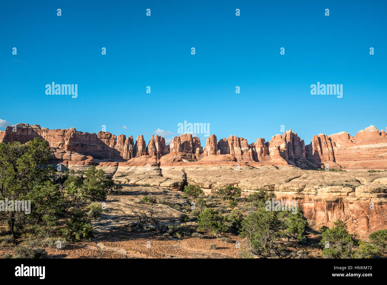 Pinnacles, rock formations The Needles District, Canyonlands National ...