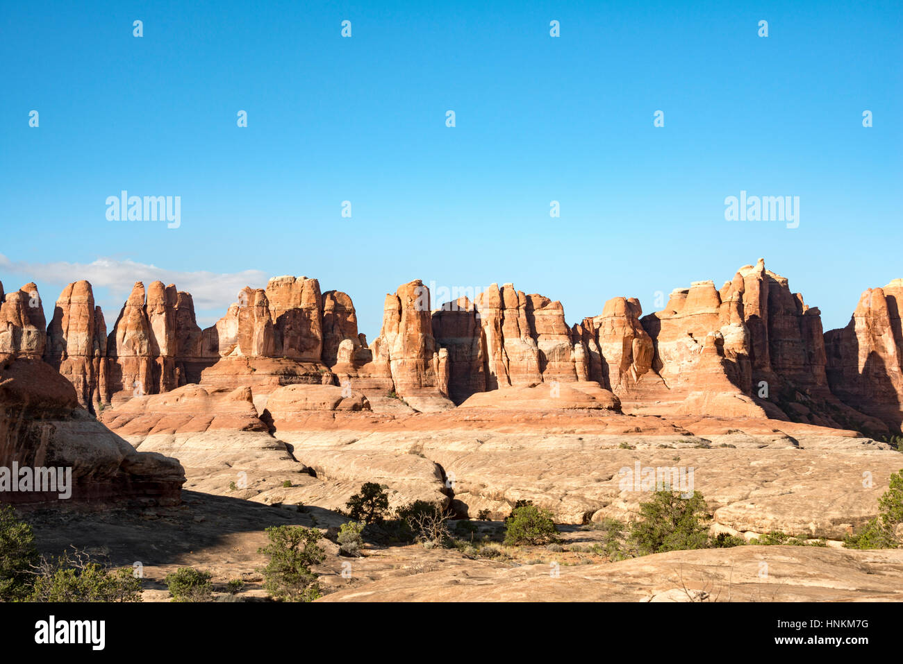 Pinnacles, rock formations The Needles District, Canyonlands National ...