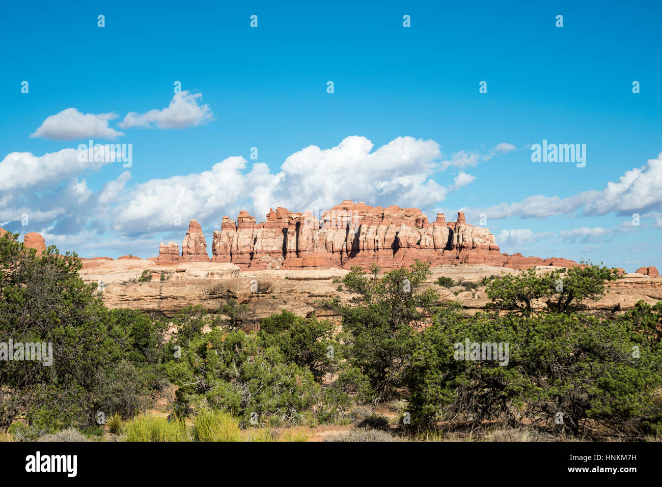 Pinnacles, rock formations The Needles District, Canyonlands National ...