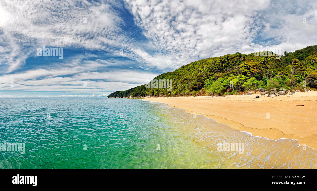 Gold Yellow sandy beach with tropical vegetation, Tonga Quarryd, Tonga ...
