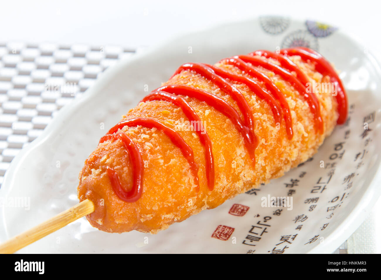 Deep Fried Hotdog High Resolution Stock Photography and Images - Alamy