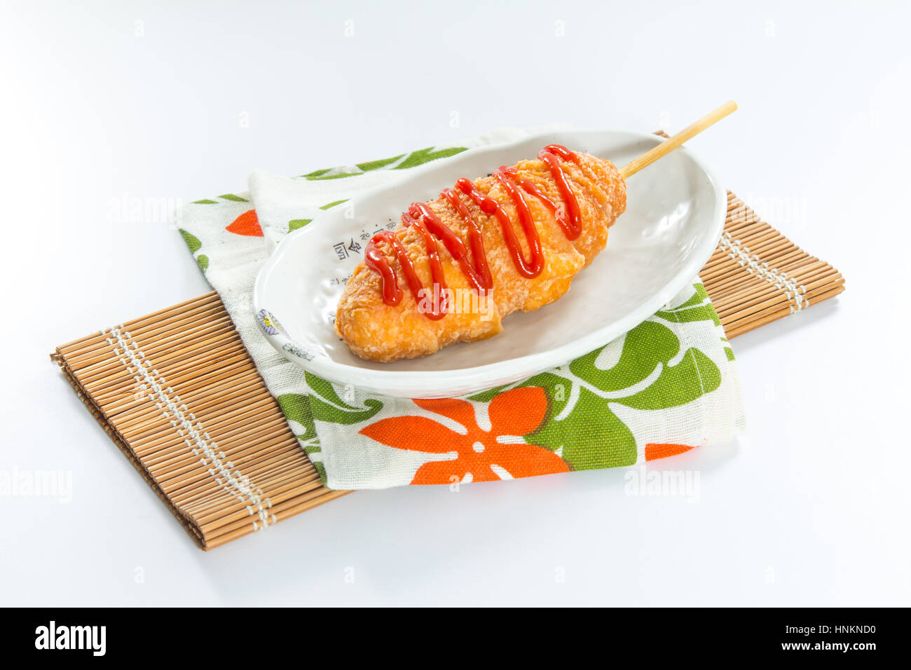 Deep Fried Hotdog High Resolution Stock Photography and Images - Alamy
