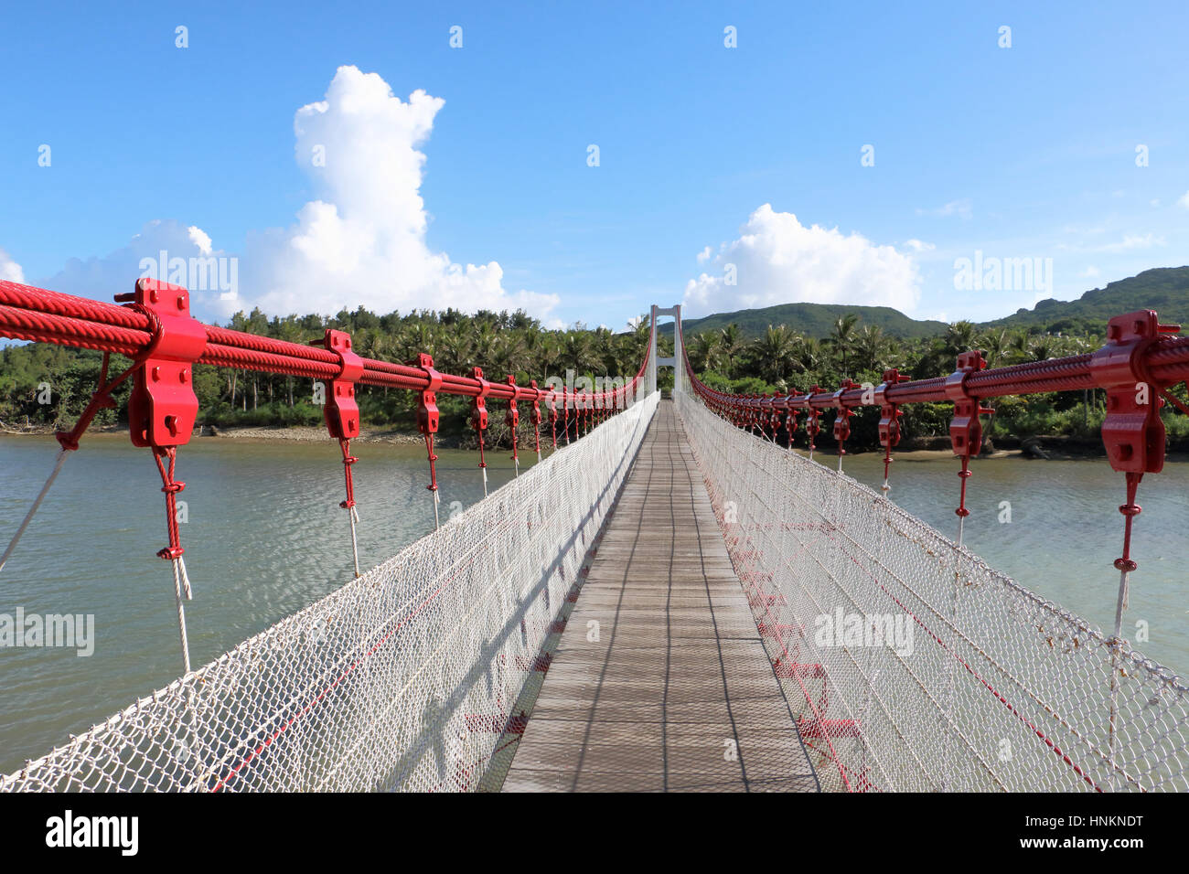 Asia taiwan view suspension bridge hi-res stock photography and images ...