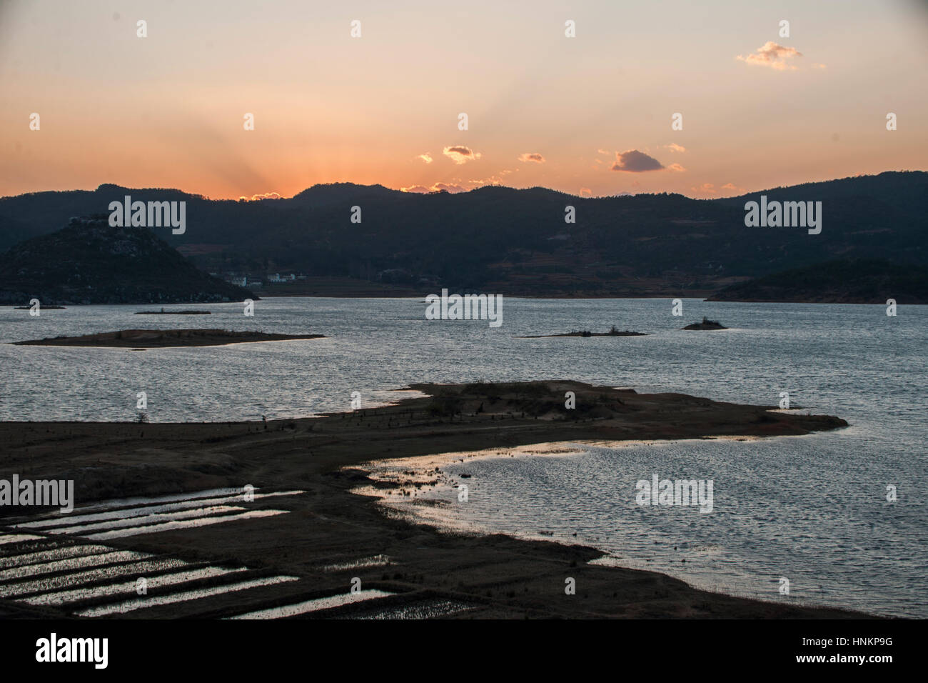 Haifeng wetland of Luoping in Yunnan province,China Stock Photo - Alamy