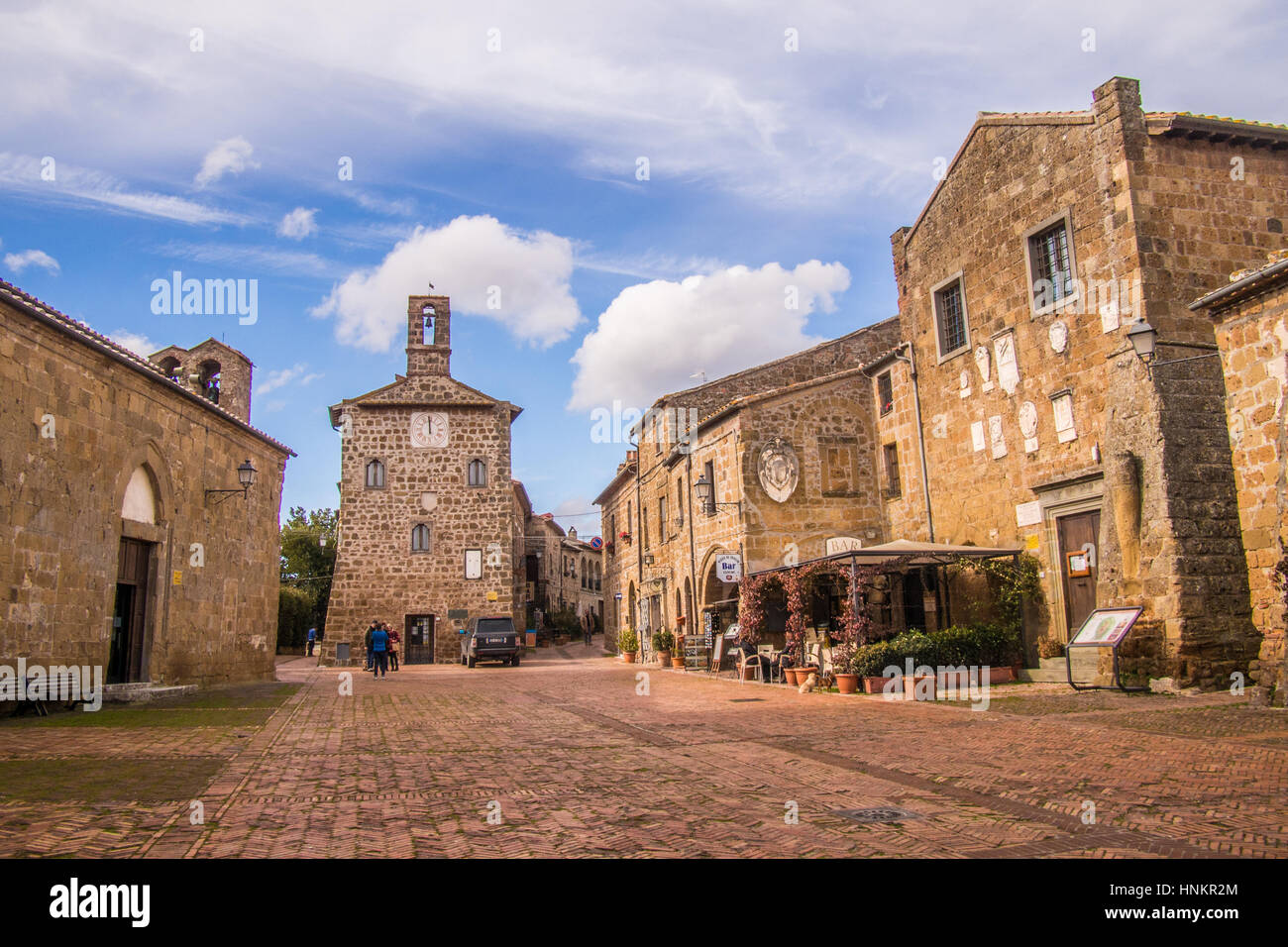 Sovana, a small but pretty town in the Grosseto province of Tuscany ...
