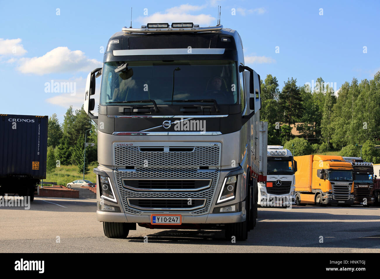 Volvo trucks hi-res stock photography and images - Alamy