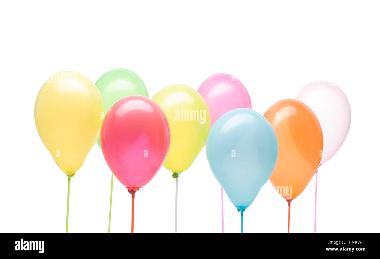 Different color balloons hi-res stock photography and images - Alamy