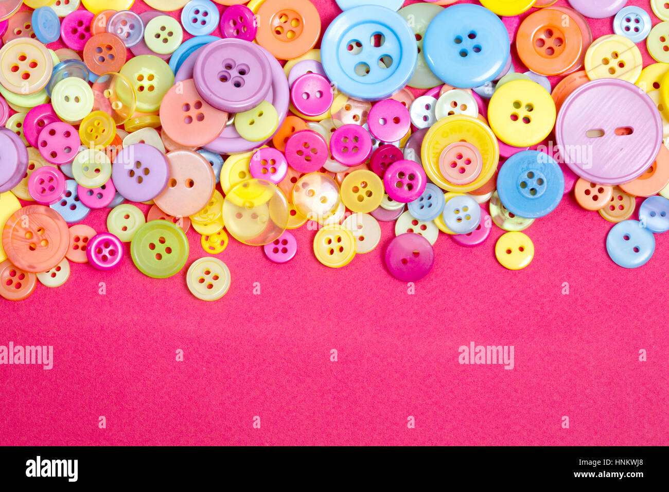 collection of a range of different coloured buttons for a poster or web ...