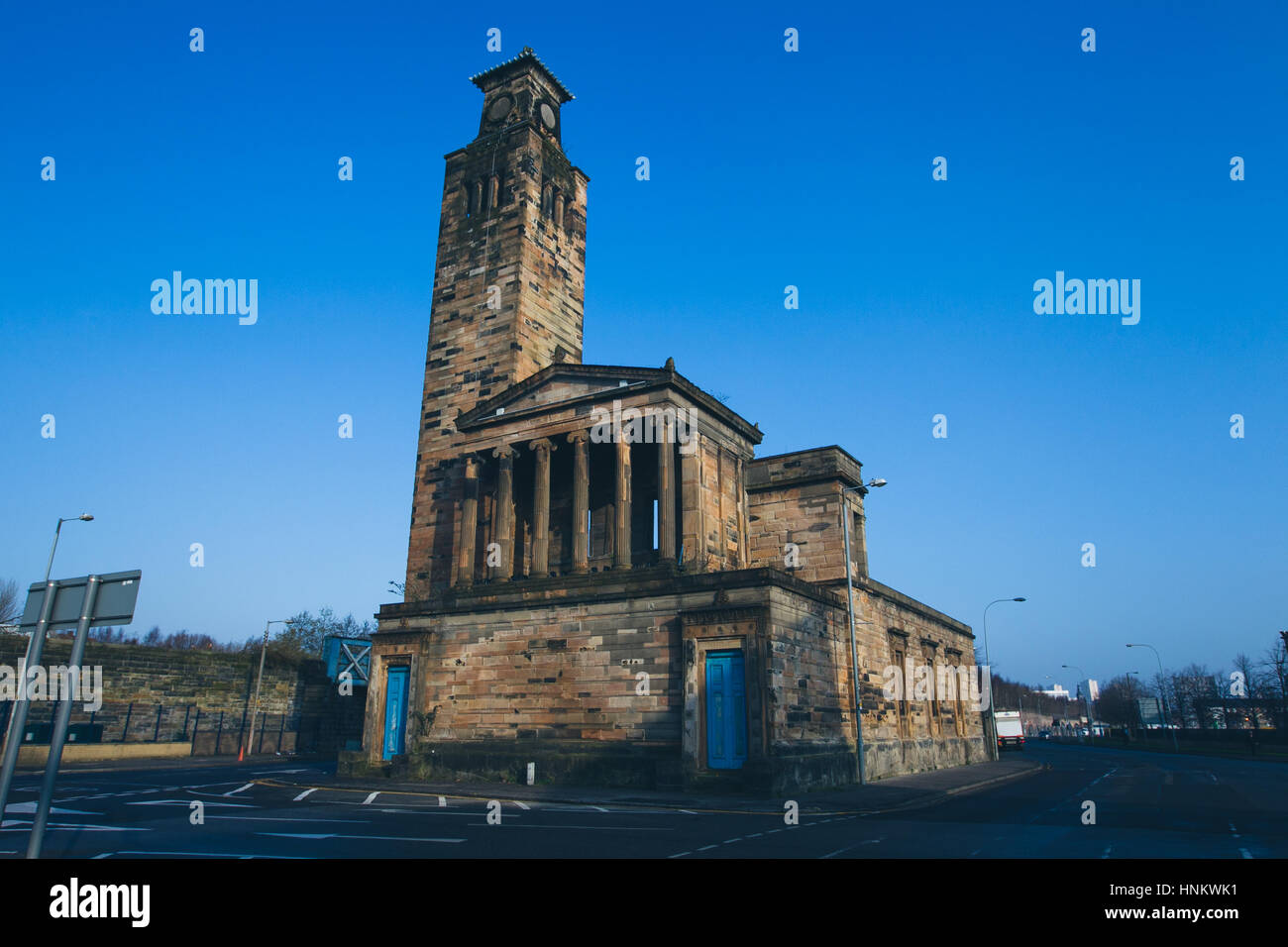 Caledonia Road Church, by Alexander Greek Thomson, in the Gorbals of ...