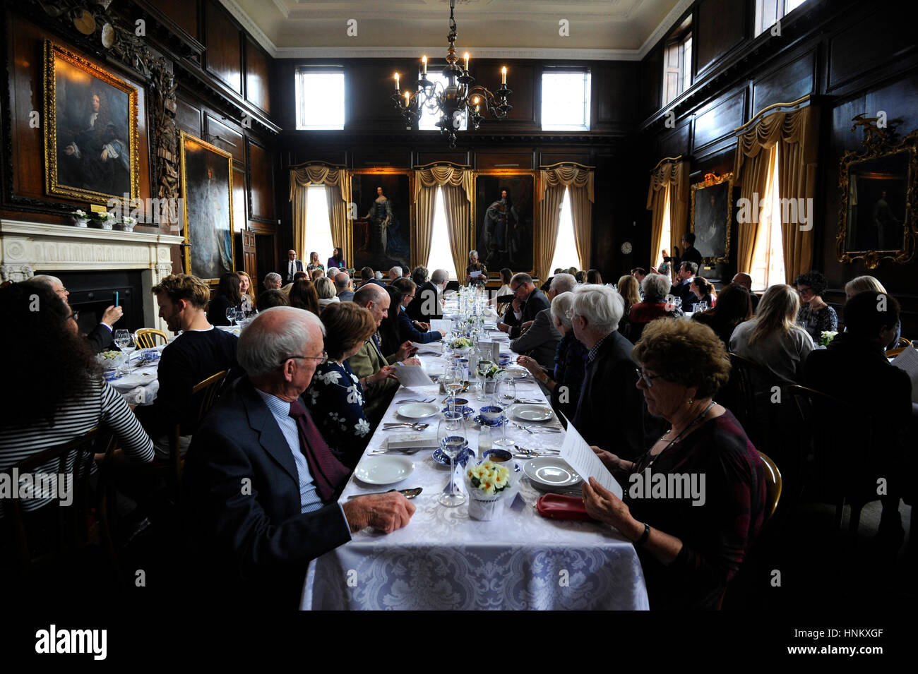 Guests attend A Very Special Afternoon Tea with Prue Leith and Terry ...