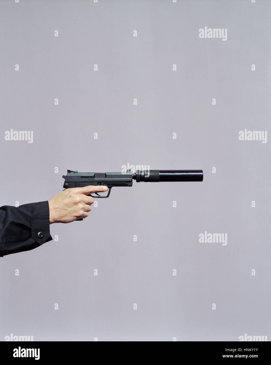 High powered gun hi-res stock photography and images - Alamy