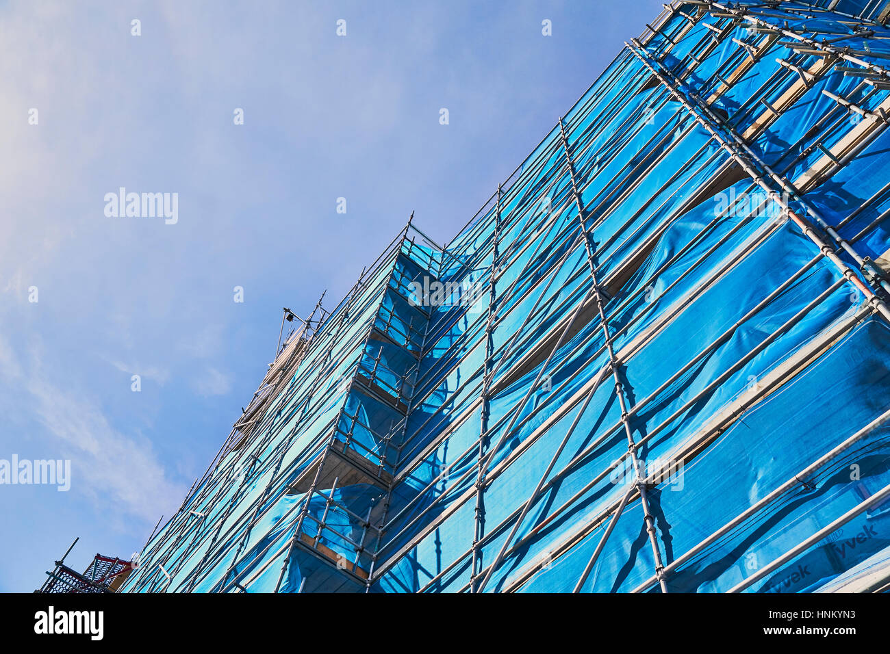 Aluminum scaffolding hi-res stock photography and images - Alamy