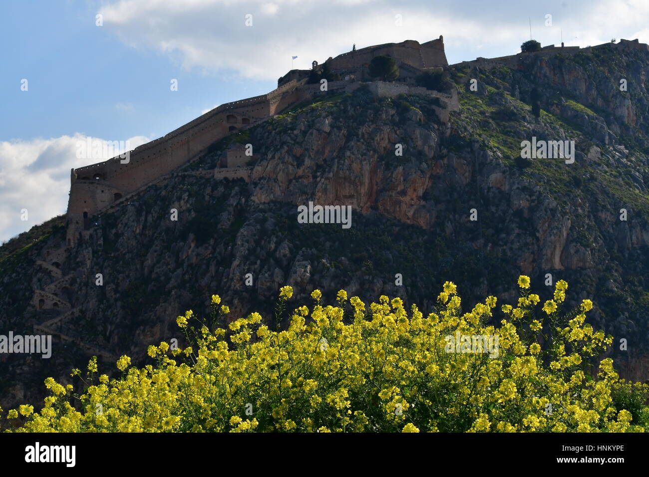 Nafplio, Greece, 14th February 2017. Spring pictures from the city of ...