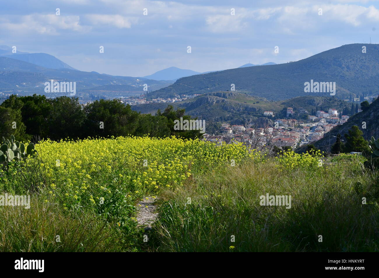 Nafplio, Greece, 14th February 2017. Spring pictures from the city of ...