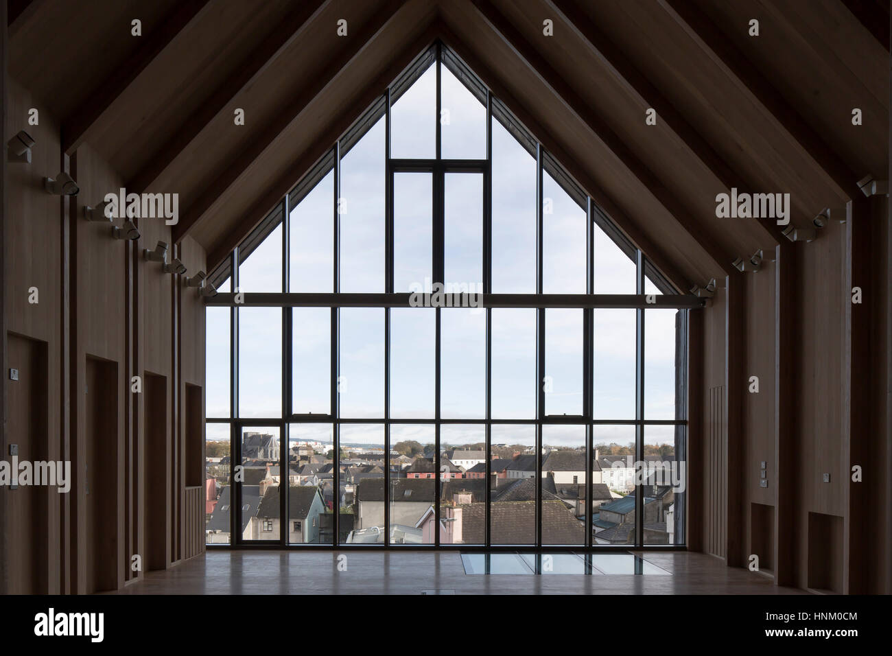 Modern chancel room overlooking town of Kilkenny. St Mary Hall Kilkenny ...