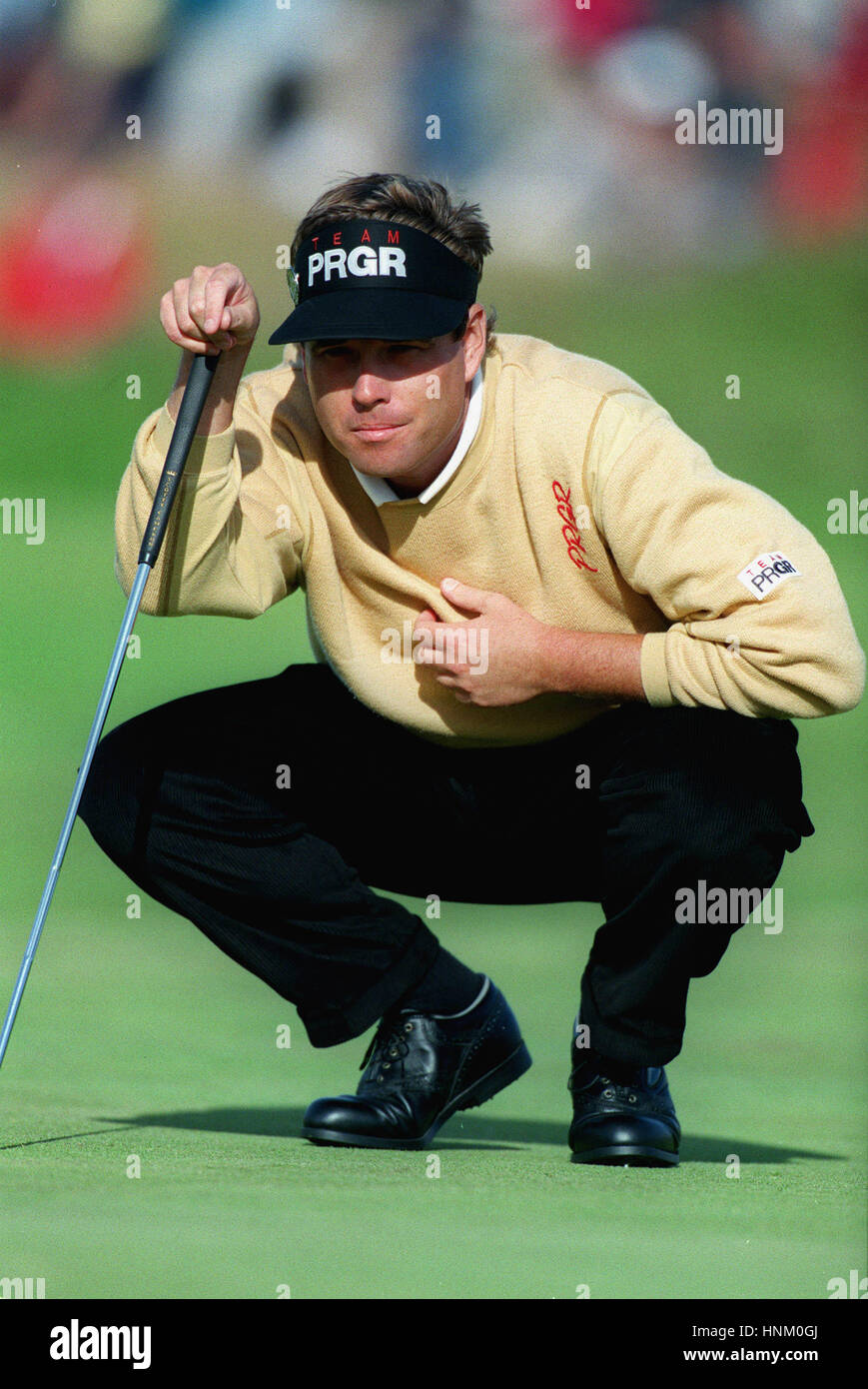 BRIAN WATTS BRITISH OPEN CARNOUSTIE 17 July 1999 Stock Photo - Alamy