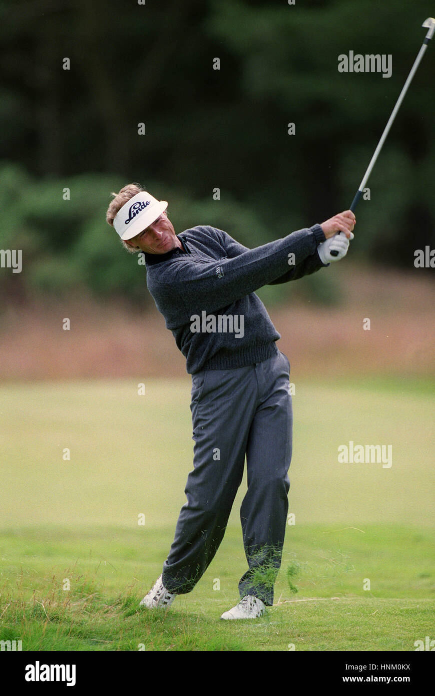 BERNHARD LANGER BRITISH OPEN CARNOUSTIE 15 July 1999 Stock Photo - Alamy