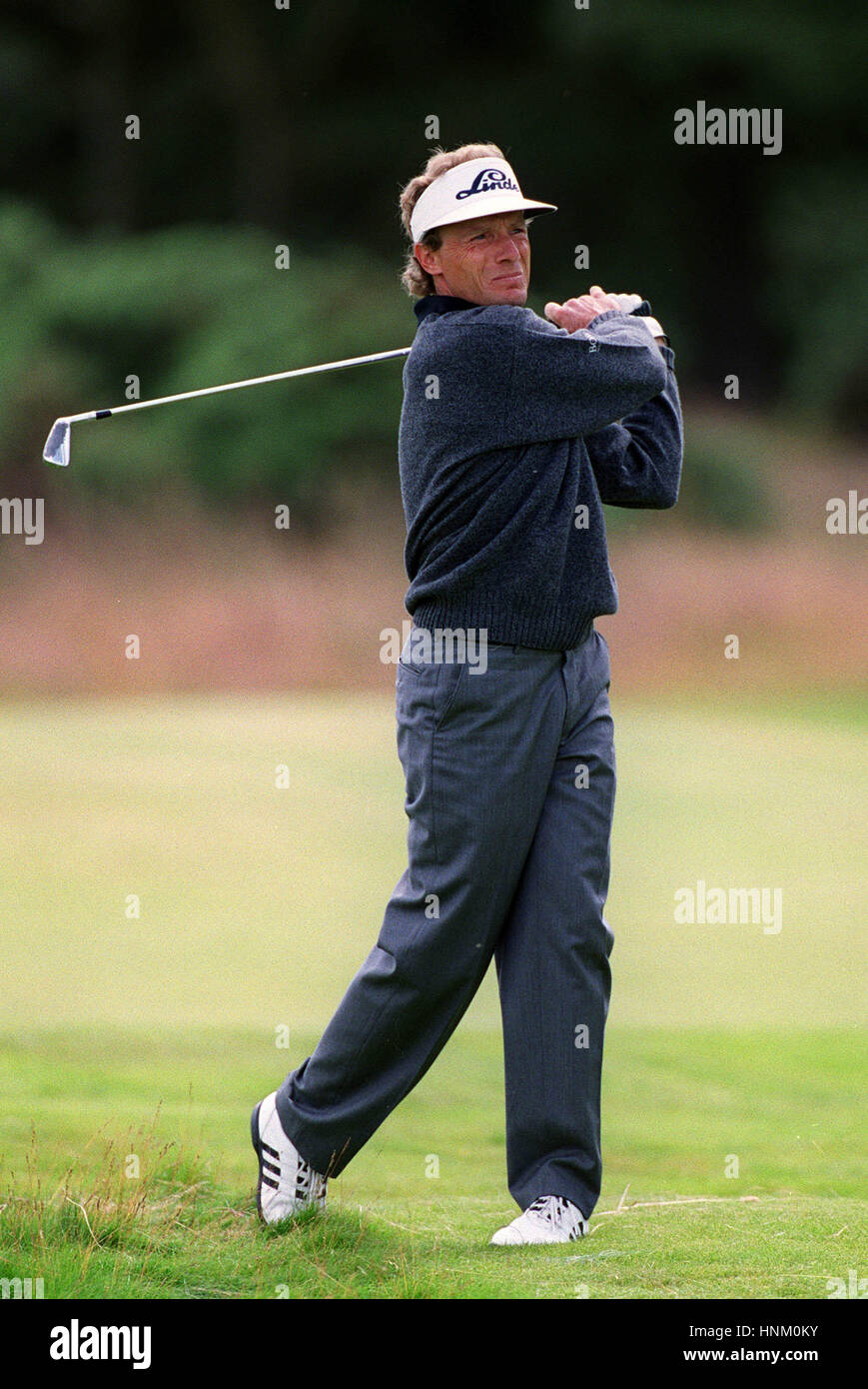 BERNHARD LANGER BRITISH OPEN CARNOUSTIE 15 July 1999 Stock Photo - Alamy
