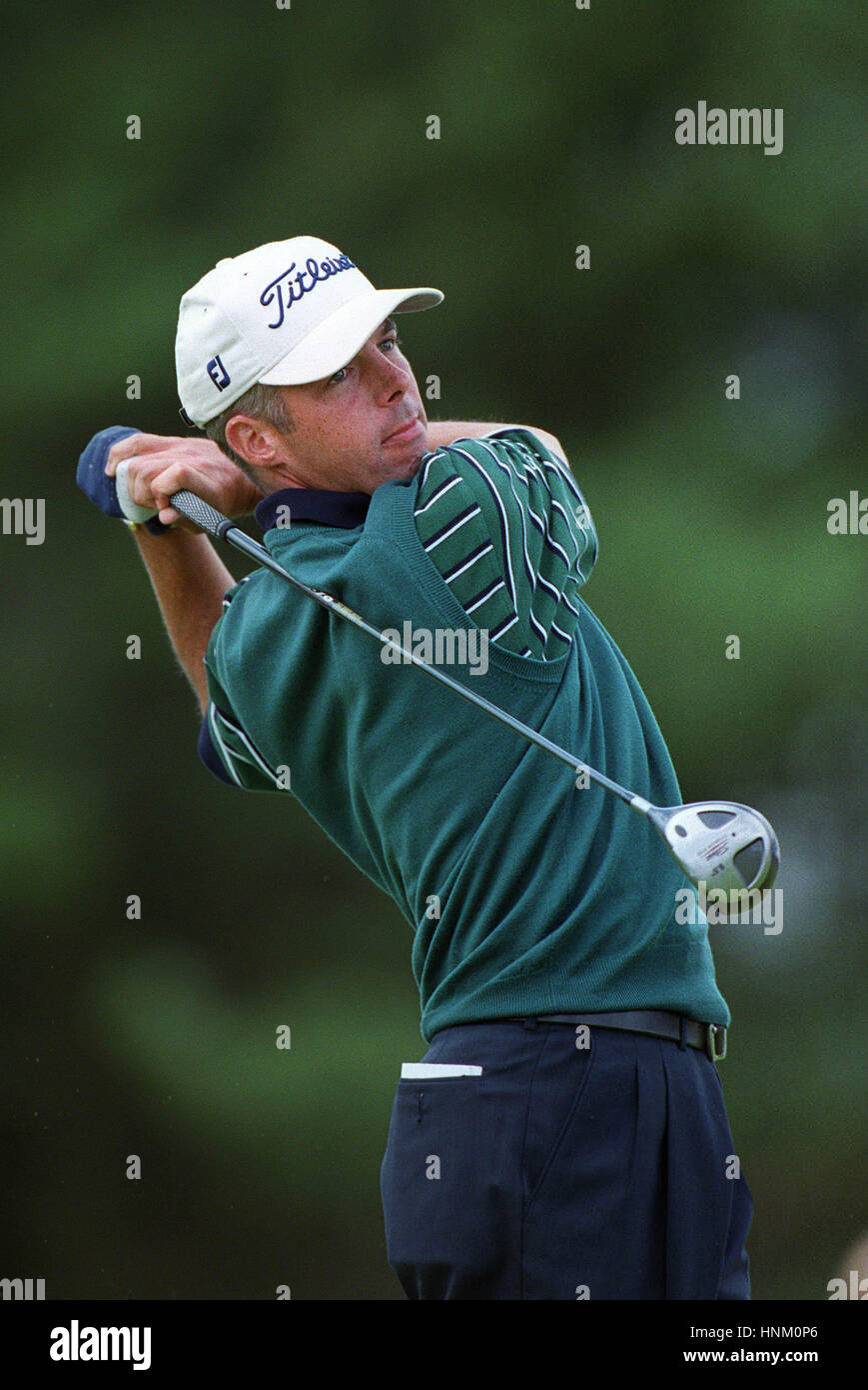 DEAN ROBERTSON BRITISH OPEN CARNOUSTIE 14 July 1999 Stock Photo - Alamy