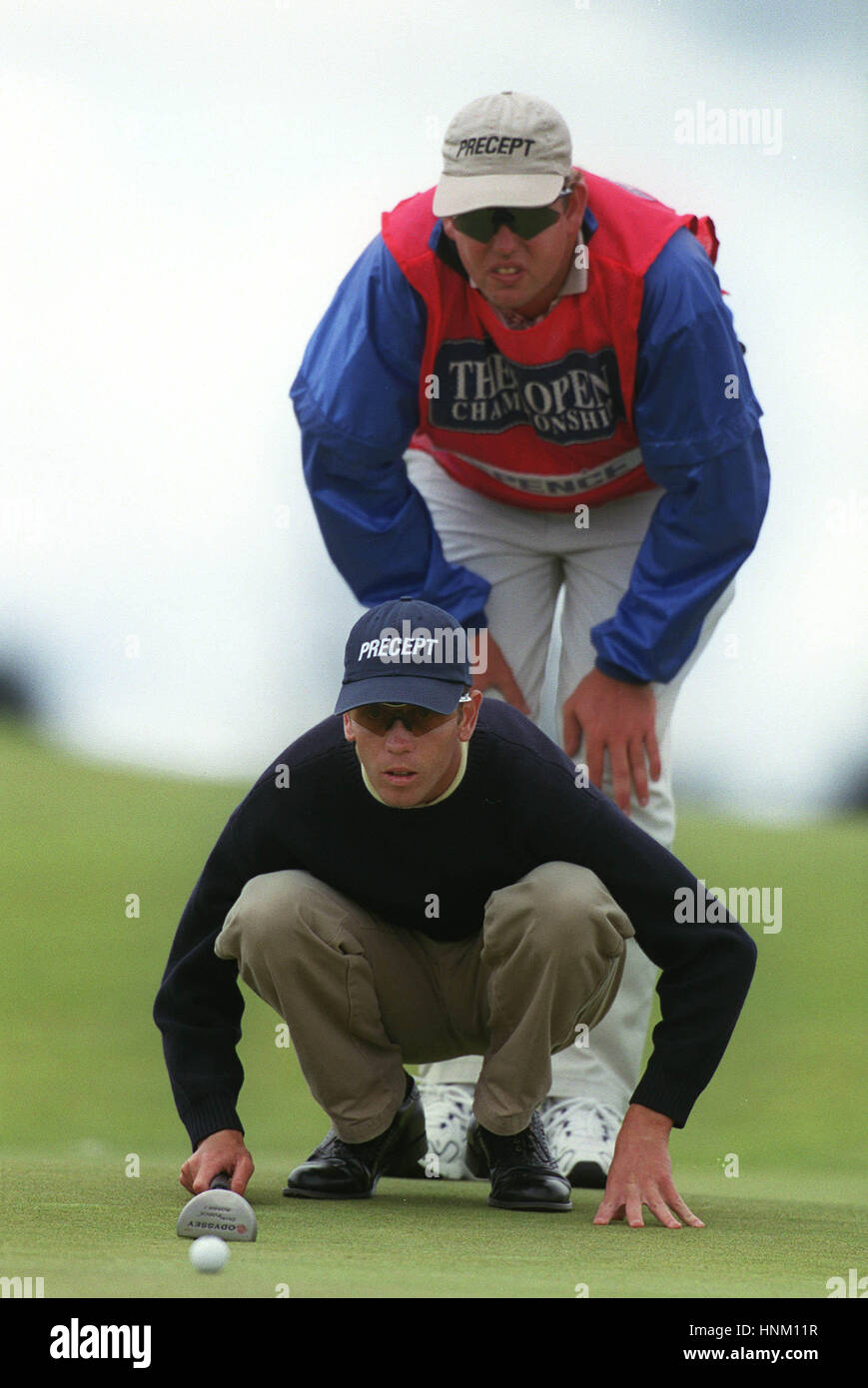CRAIG SPENCE BRITISH OPEN CARNOUSTIE 16 July 1999 Stock Photo - Alamy