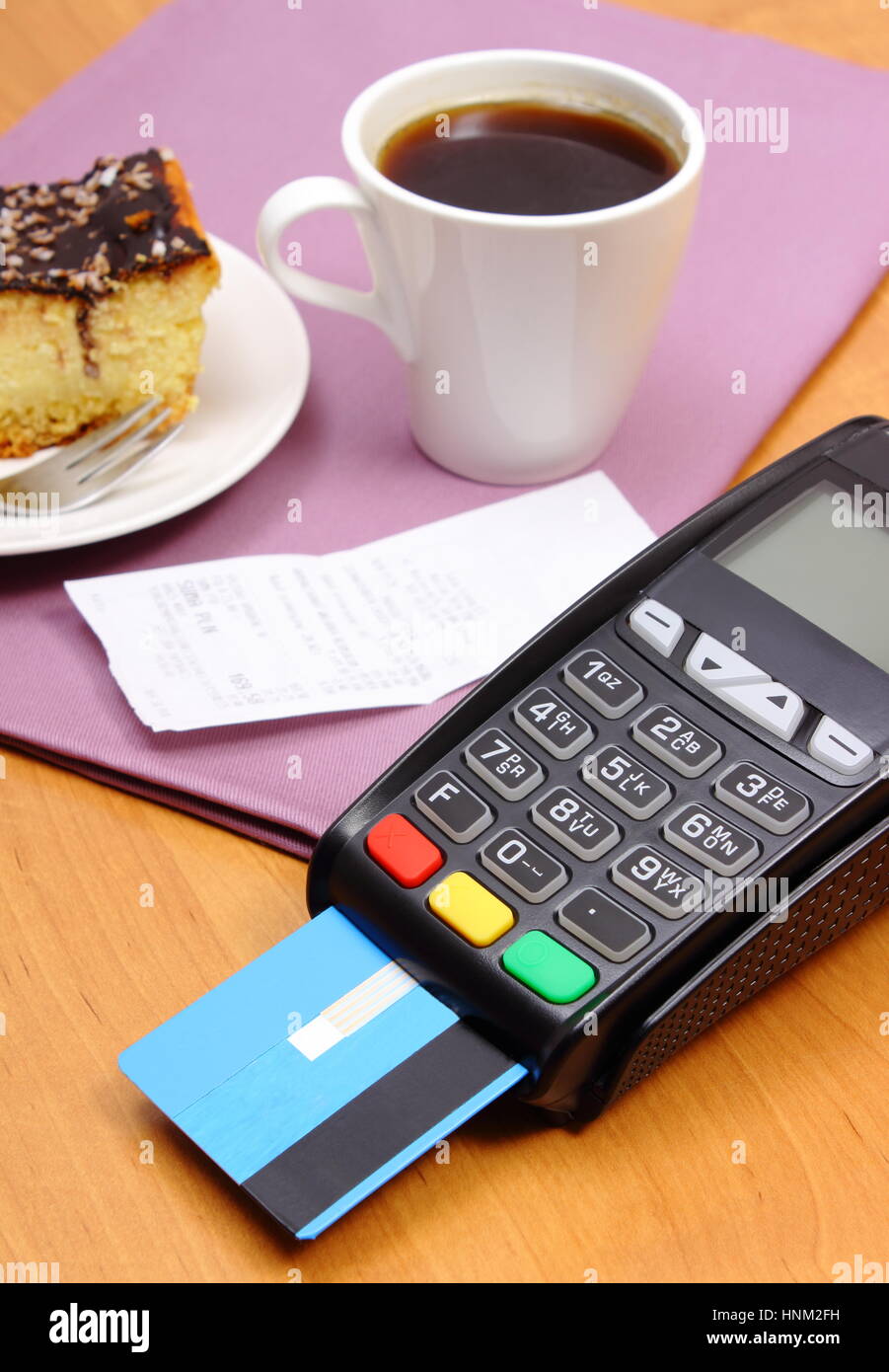 Receipt restaurant hi-res stock photography and images - Alamy