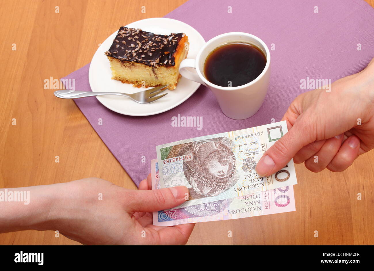 Paying money in hi-res stock photography and images - Alamy