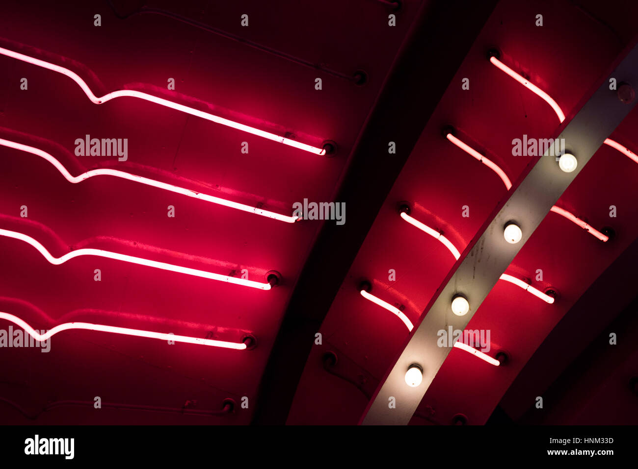 Neon lights are seen in Las Vegas, Nevada Stock Photo - Alamy