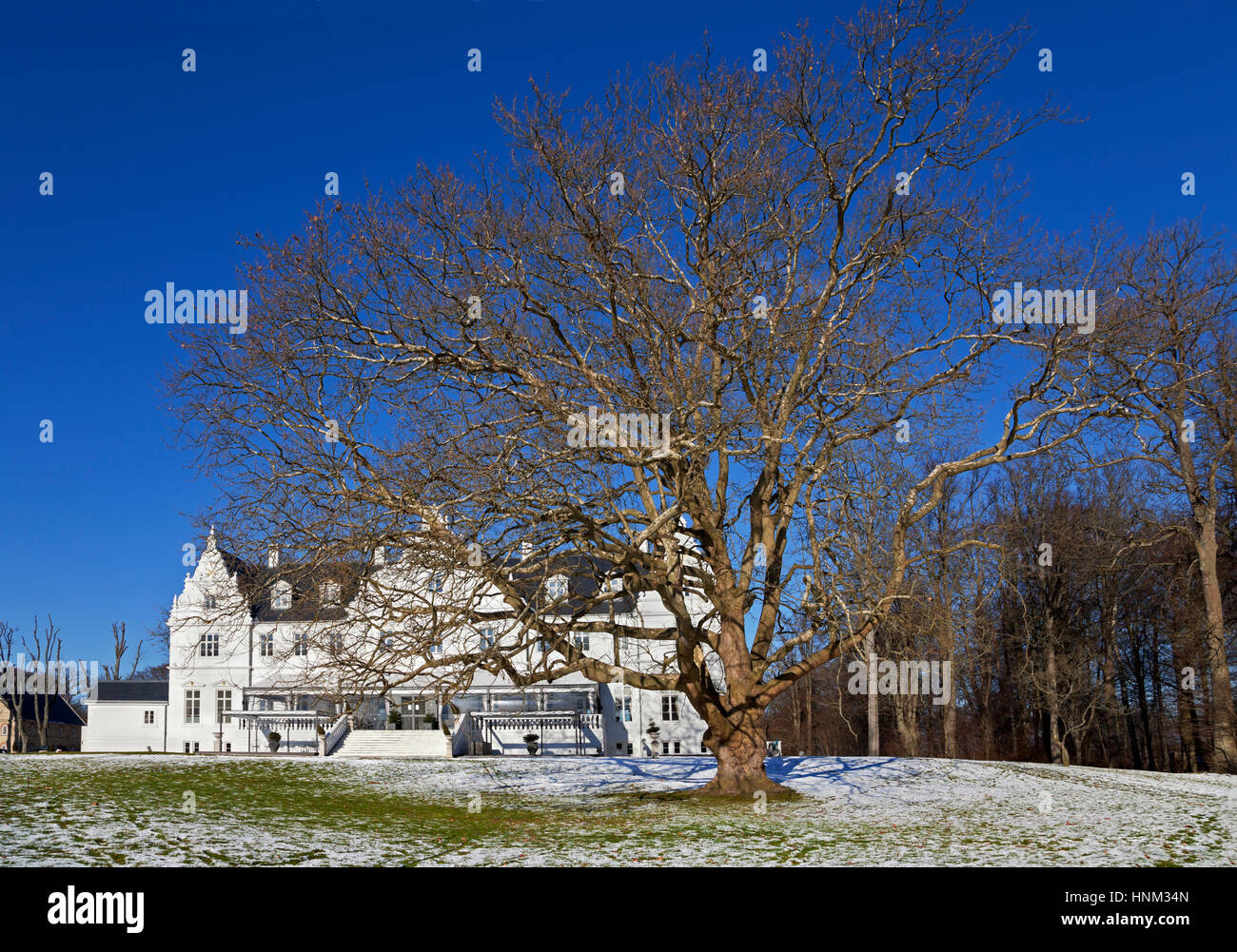 Kokkedal Castle Copenhagen, a luxurious castle hotel in winter ...