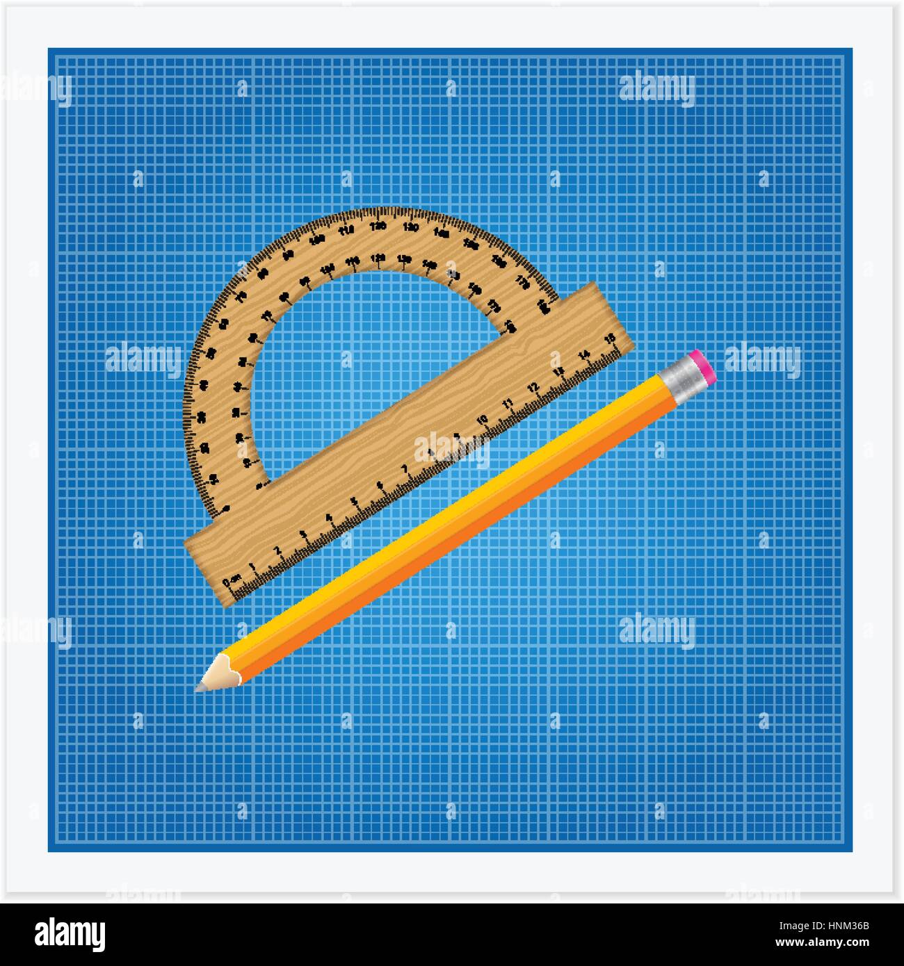 Ruler math tool hi-res stock photography and images - Alamy