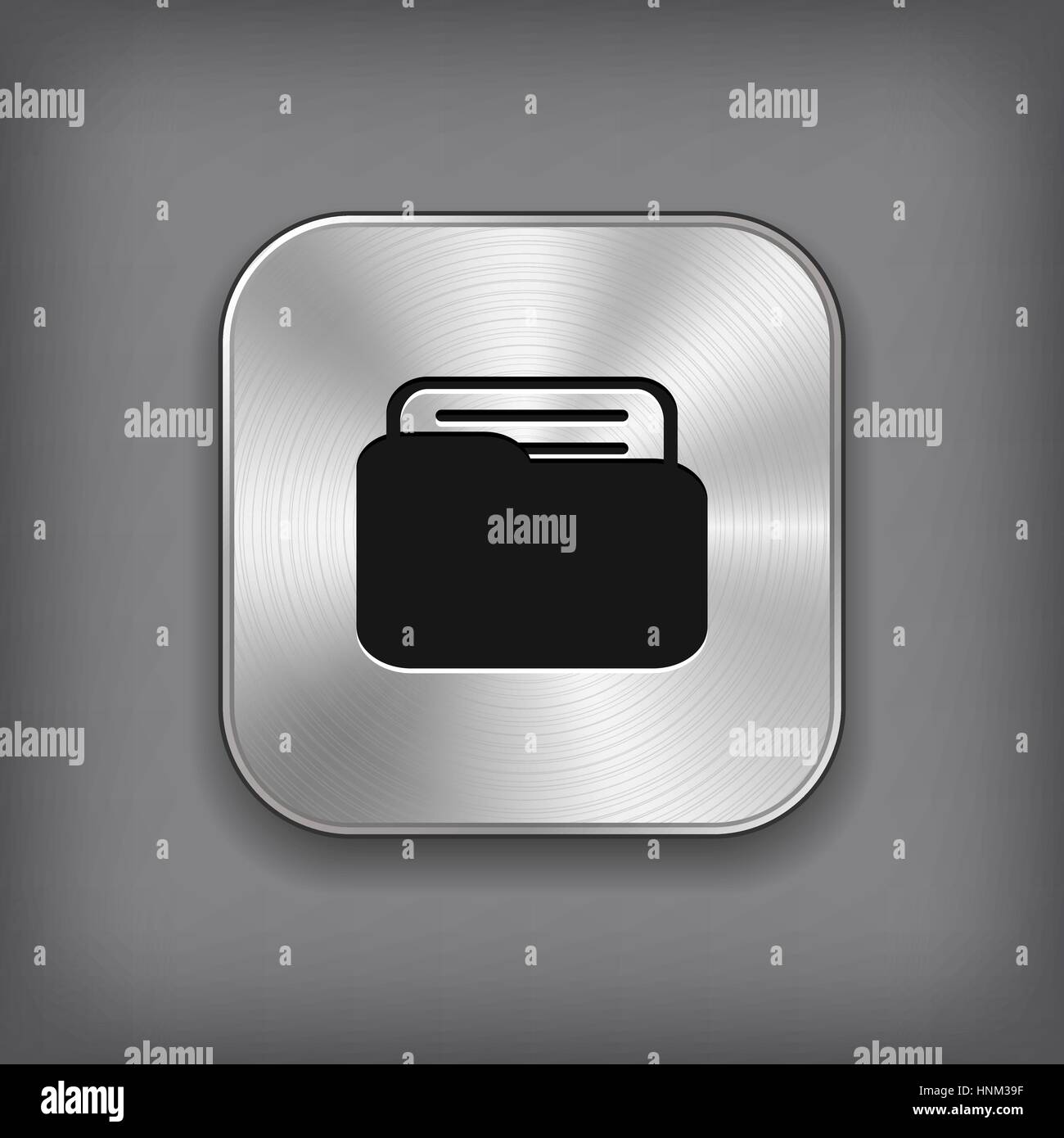 Folder black design image Stock Vector Images - Alamy