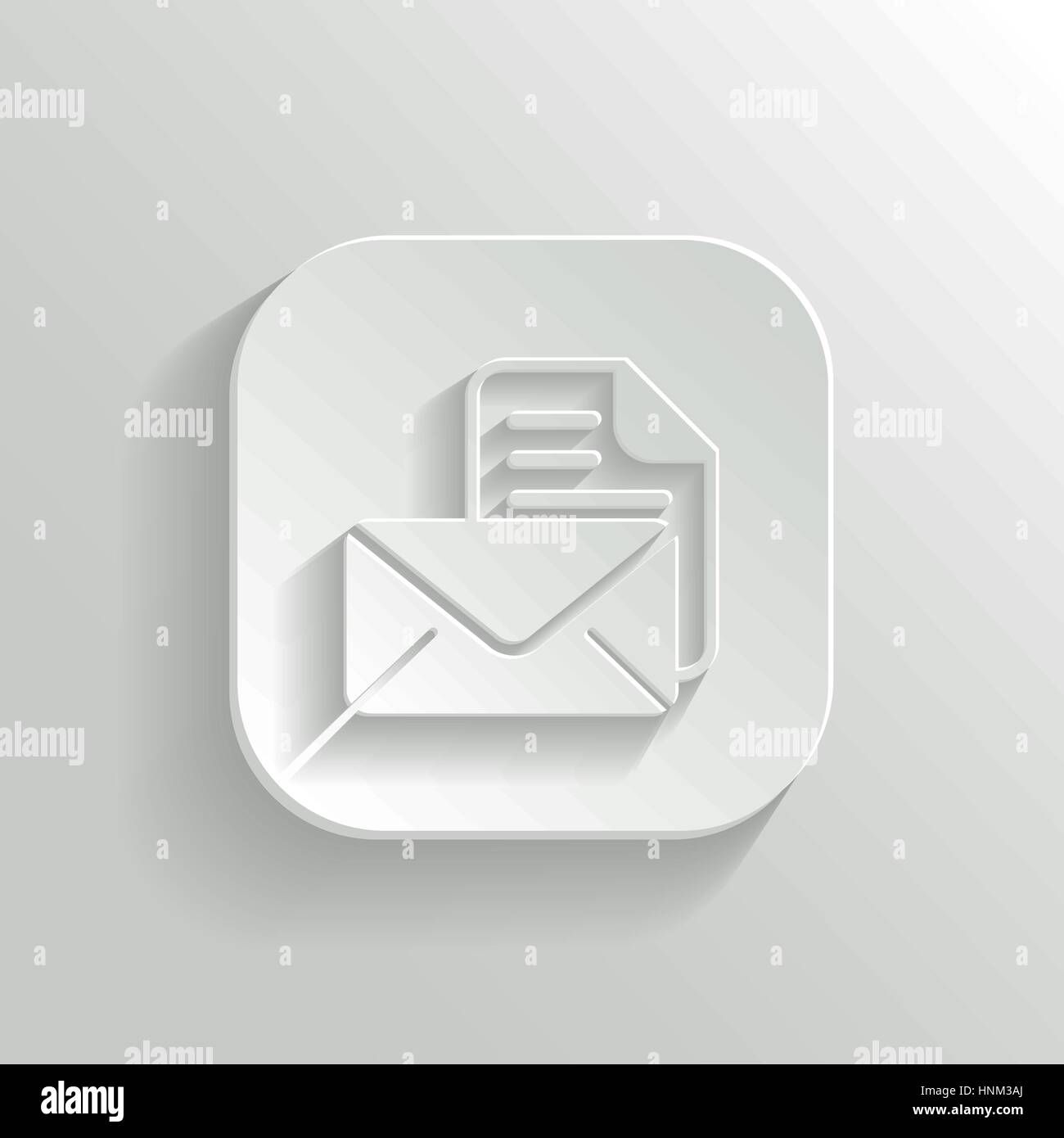 Email icon vector vectors hi-res stock photography and images - Alamy
