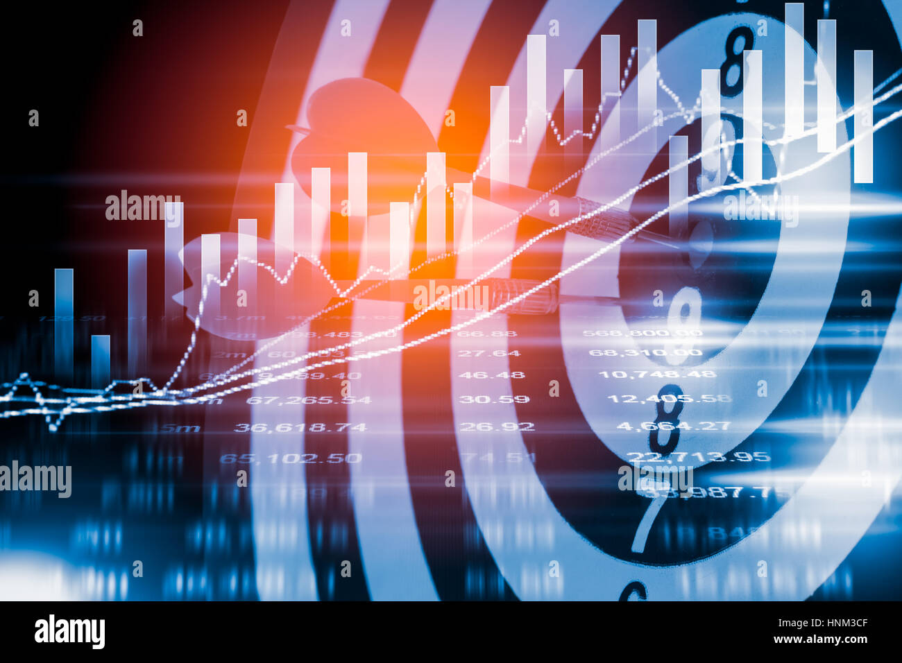 Dart chart dart board hi-res stock photography and images - Alamy