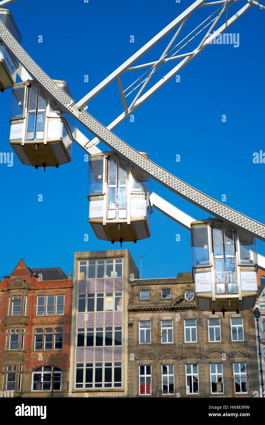 Nottingham city centre wheel hi-res stock photography and images - Alamy