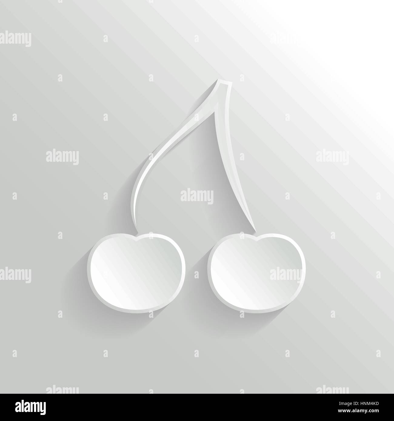 Vector Cherry Icon Stock Vector Image & Art - Alamy