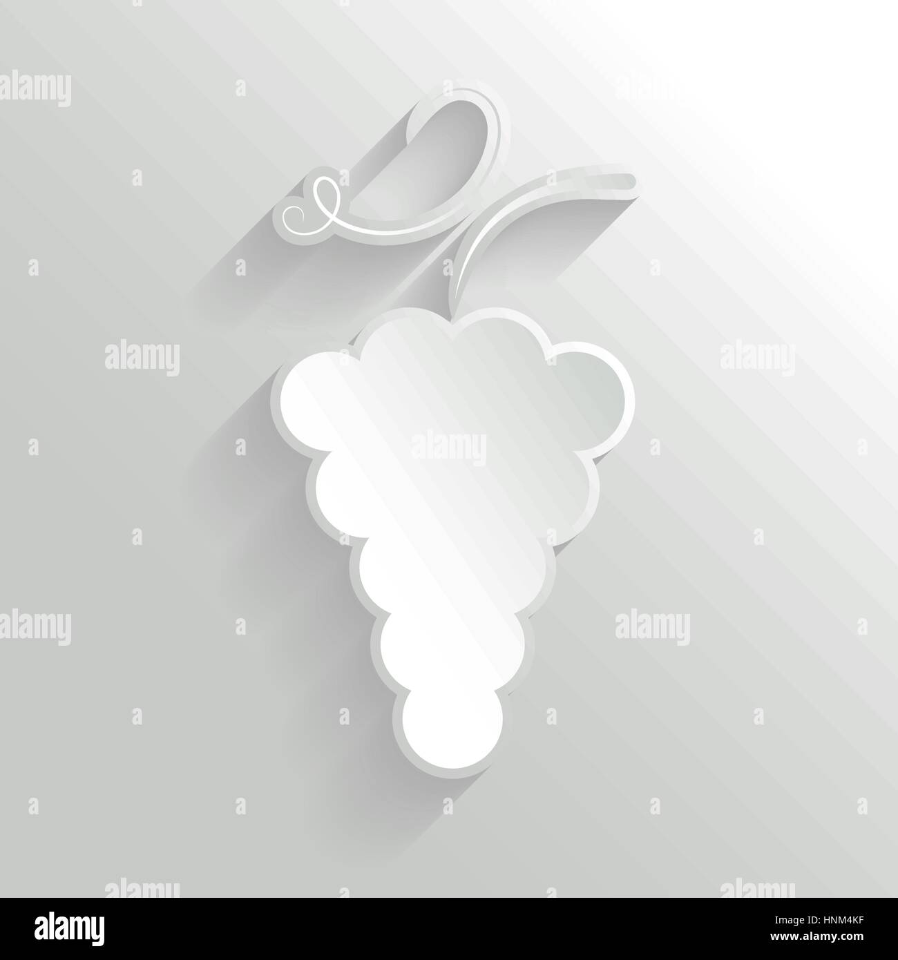 Grapes icon simple element Stock Vector Images - Alamy