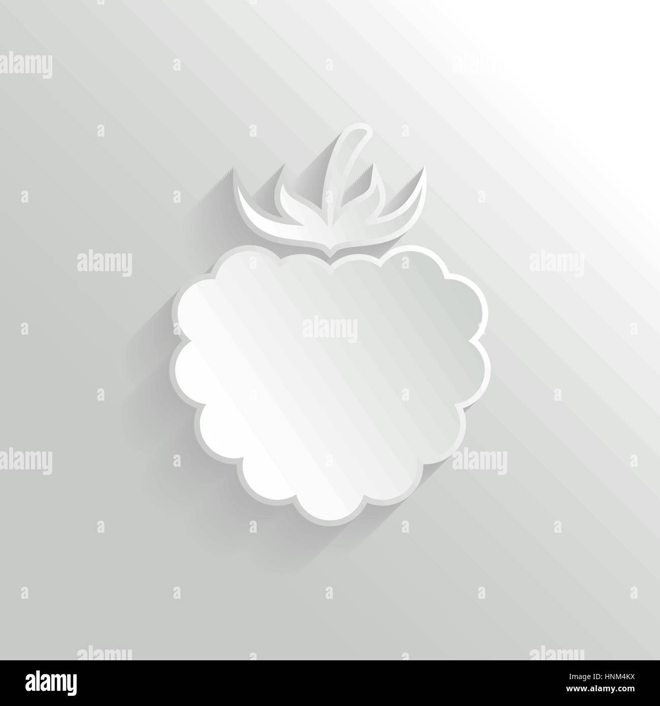 Vector Raspberry Icon Stock Vector Image & Art - Alamy