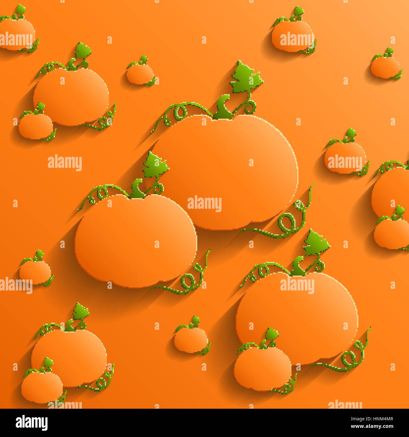 Happy thanksgiving halloween pumpkins Stock Vector Images - Alamy