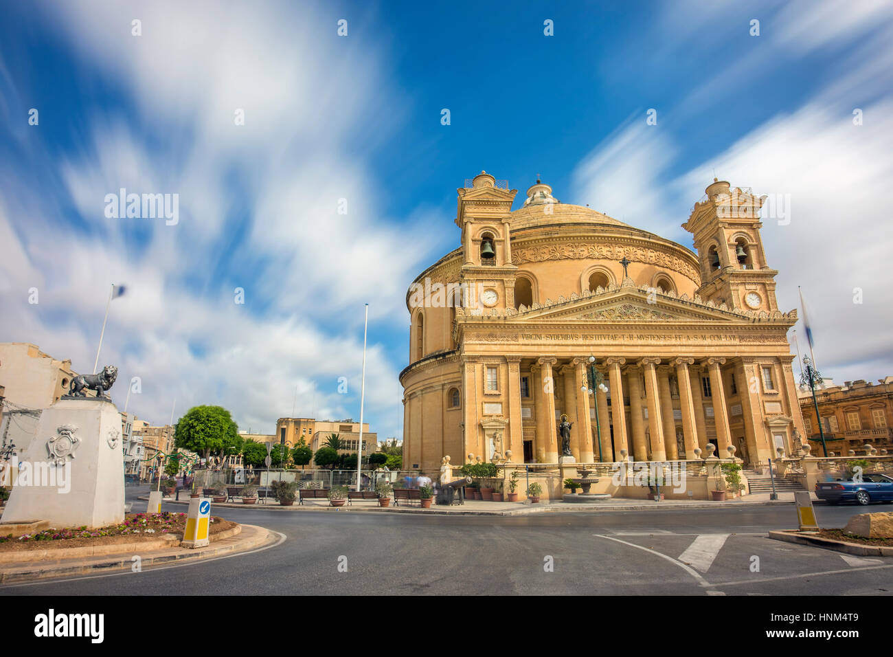 Mosta, Malta - The Church of the Assumption of Our Lady, commonly known ...