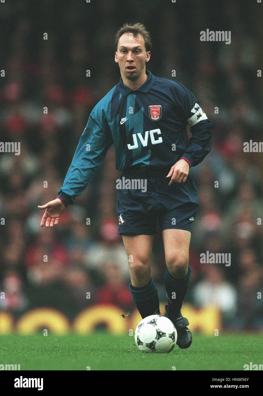 DAVID PLATT ARSENAL FC 03 January 1996 Stock Photo - Alamy