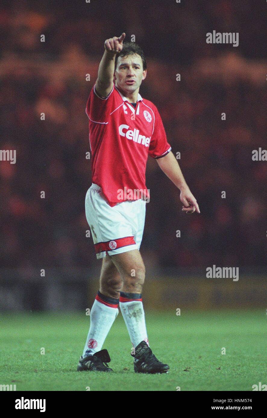 Bryan robson middlesbrough 1996 hi-res stock photography and images - Alamy
