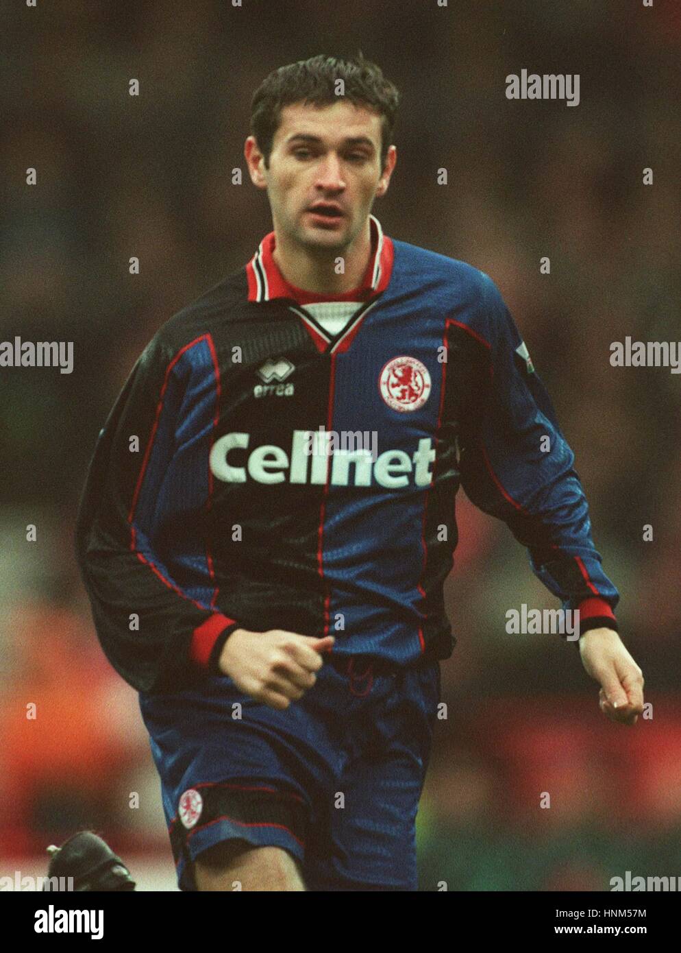 ALAN MOORE MIDDLESBROUGH FC 04 January 1996 Stock Photo - Alamy