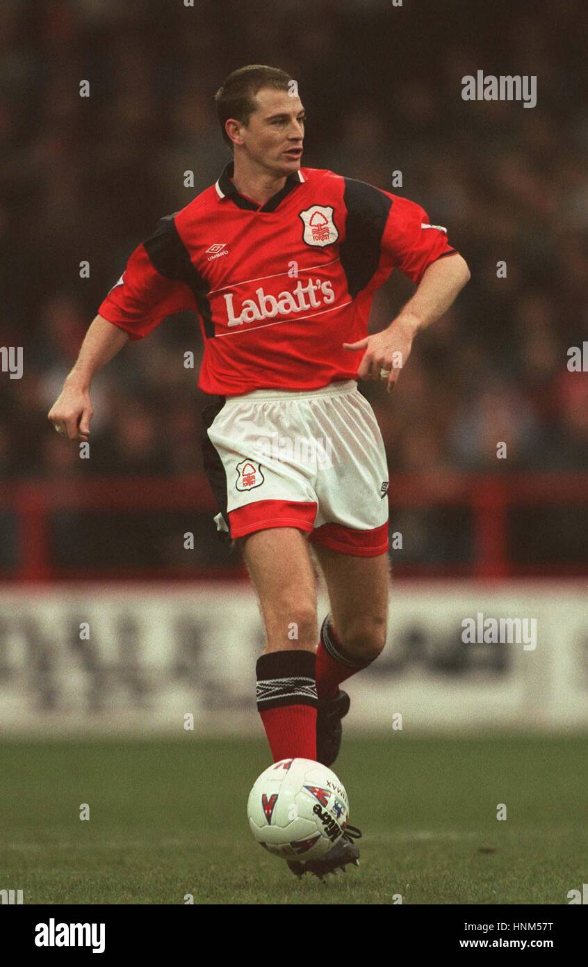 COLIN COOPER NOTTINGHAM FOREST FC 04 January 1996 Stock Photo - Alamy