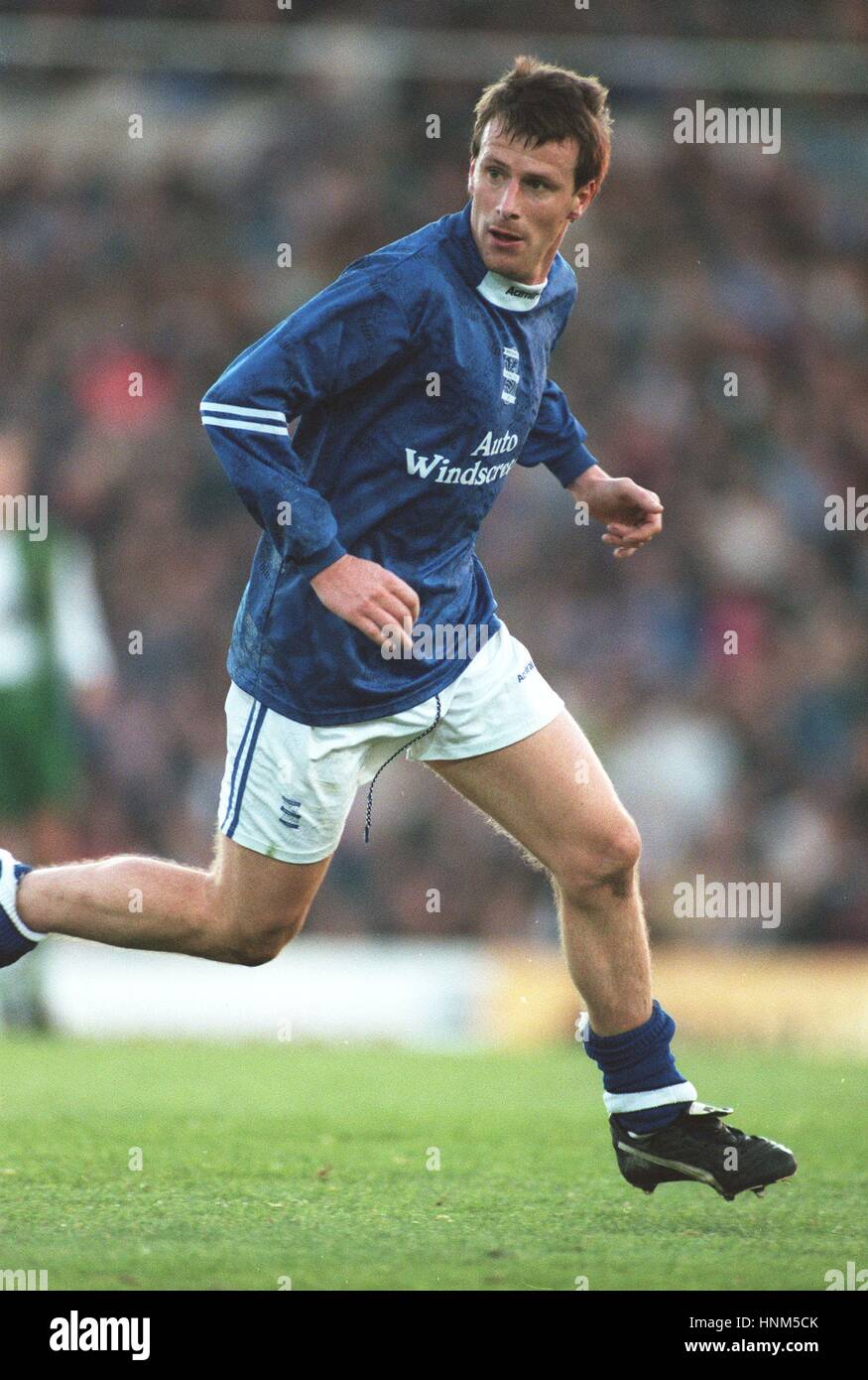 STEVE CLARIDGE BIRMINGHAM CITY FC 11 January 1996 Stock Photo - Alamy