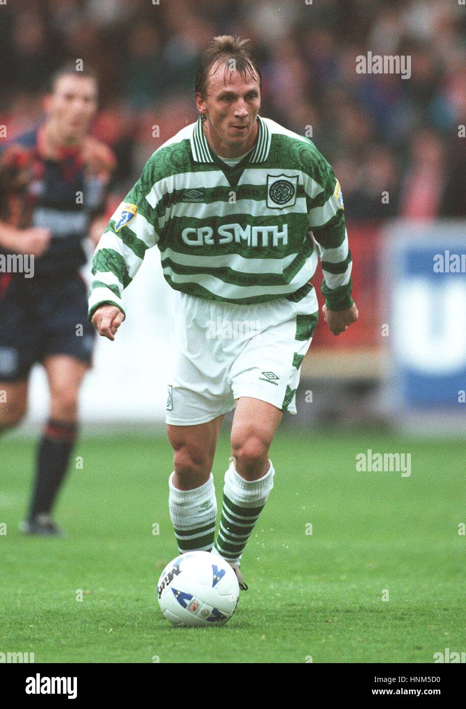 ANDREAS THOM GLASGOW CELTIC FC 11 January 1996 Stock Photo - Alamy