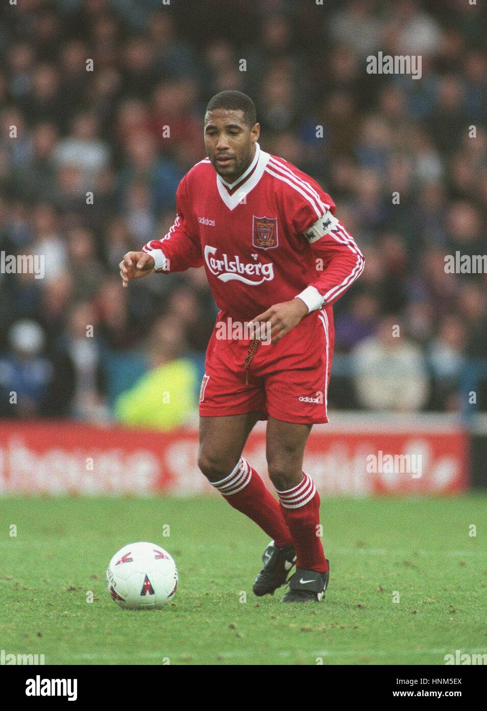 JOHN BARNES LIVERPOOL FC 15 January 1996 Stock Photo - Alamy