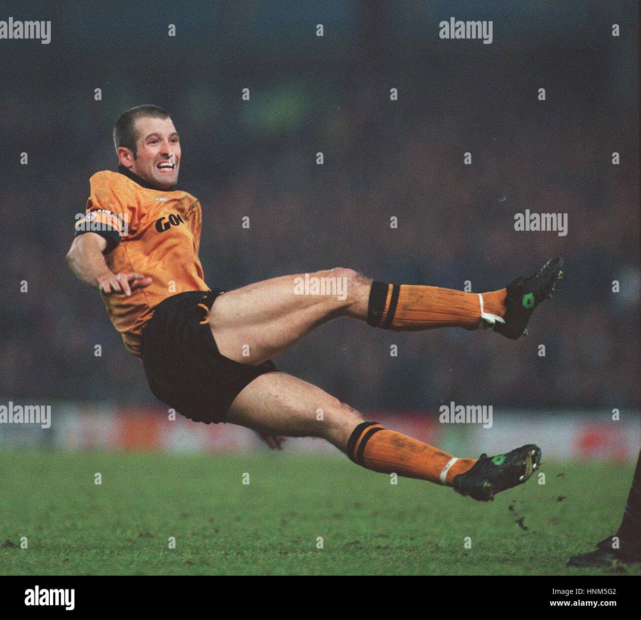 STEVE BULL WOLVERHAMPTON WANDERERS FC 15 January 1996 Stock Photo - Alamy