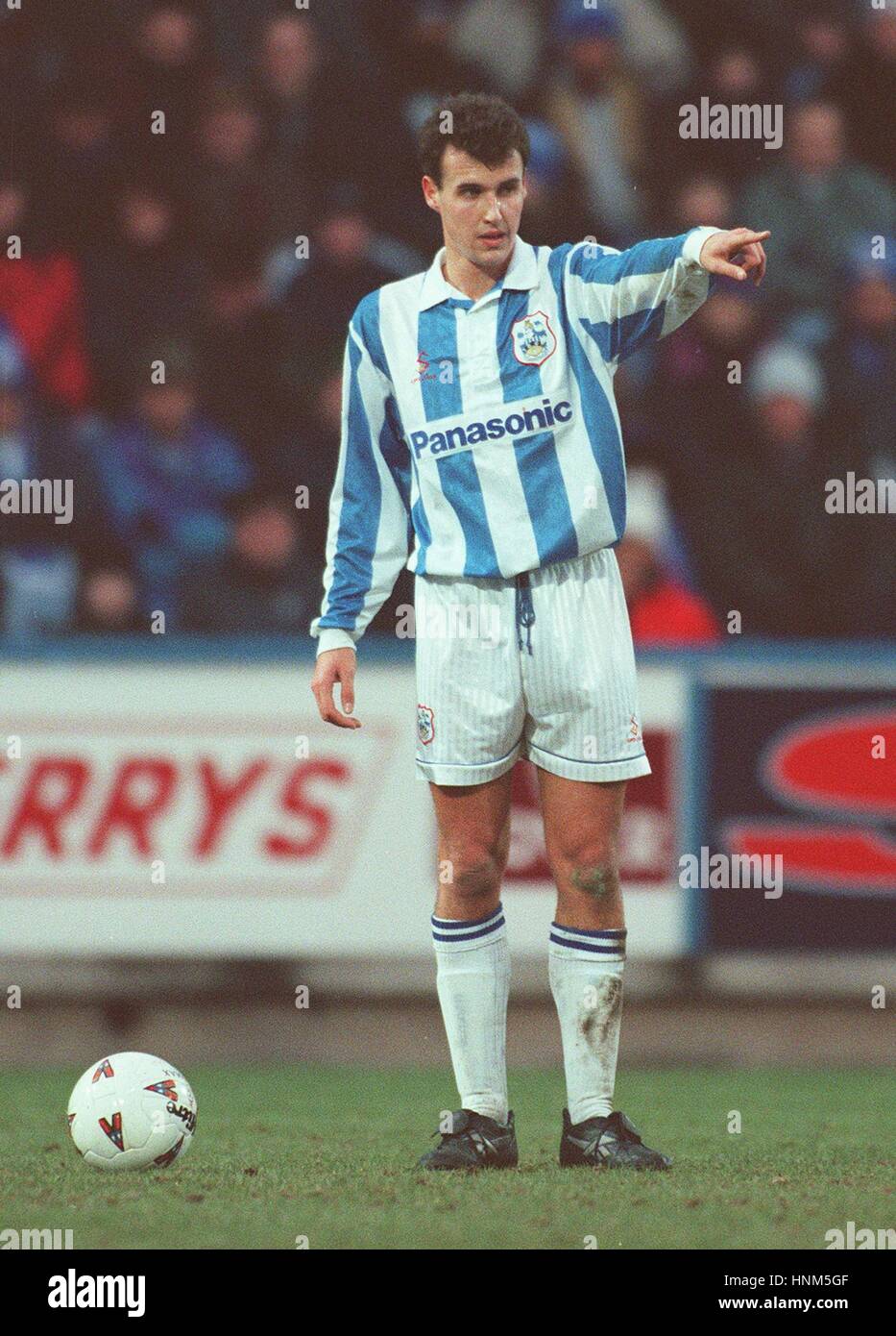 JON DYSON HUDDERSFIELD TOWN FC 15 January 1996 Stock Photo - Alamy