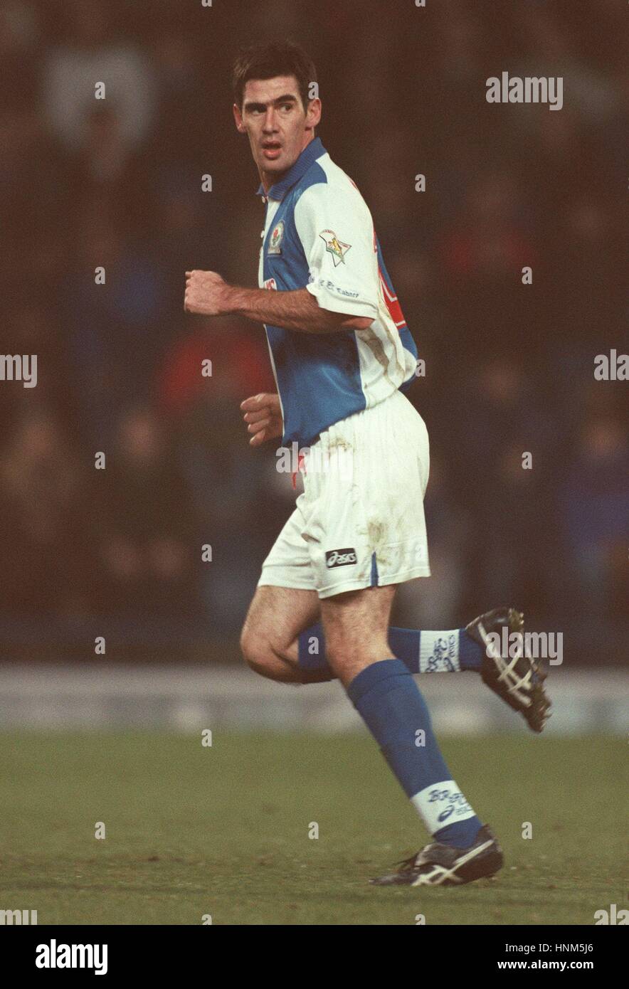 MIKE NEWELL BLACKBURN ROVERS FC 17 January 1996 Stock Photo - Alamy