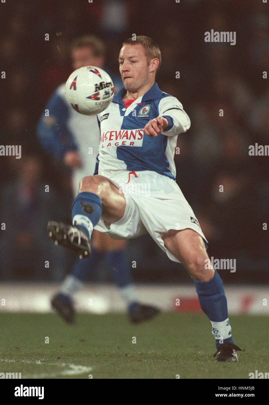 DAVID BATTY BLACKBURN ROVERS FC 17 January 1996 Stock Photo - Alamy
