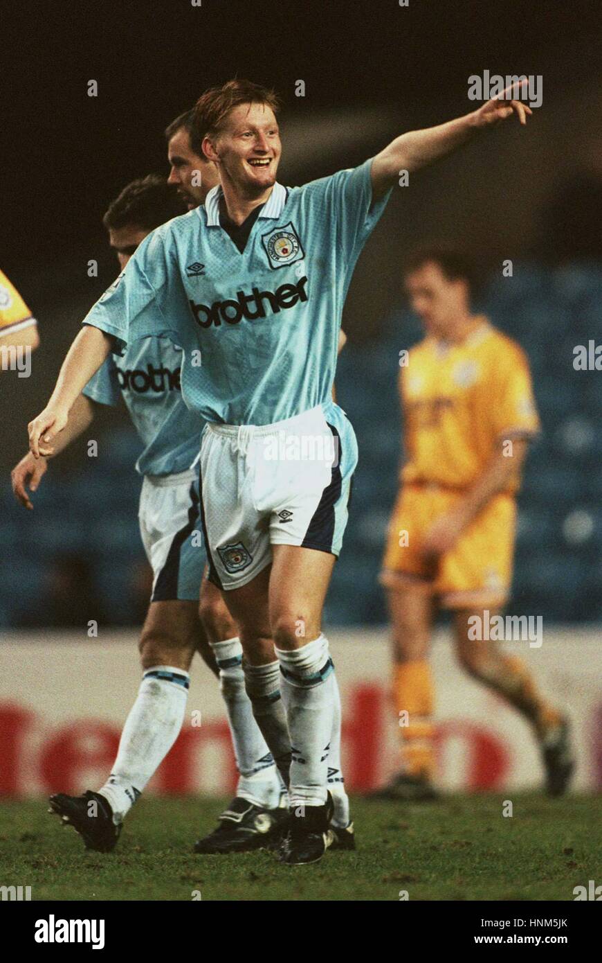 STEVE LOMAS MANCHESTER CITY FC 19 January 1996 Stock Photo - Alamy